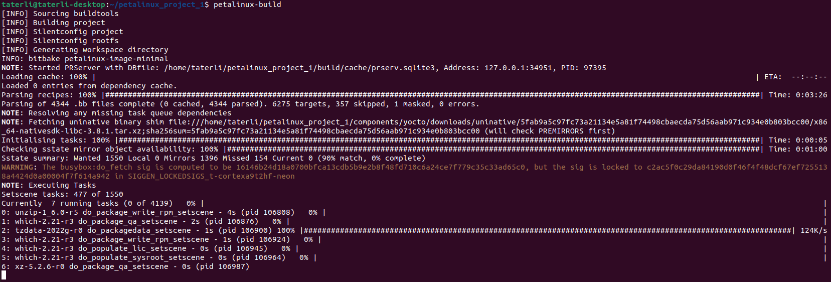 PetaLinux配置运行笔记 – 2023.1 – TaterLi 个人博客